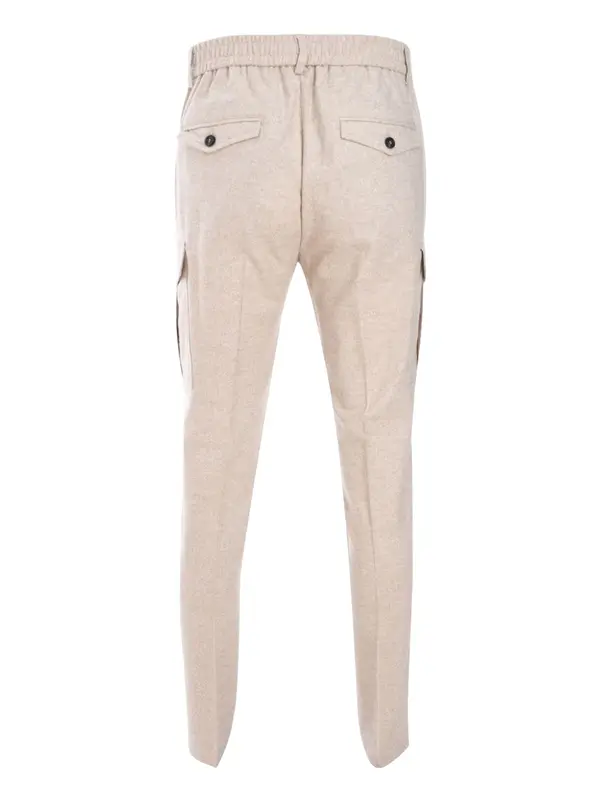Peserico Mélange Cargo Trousers - Neutrals