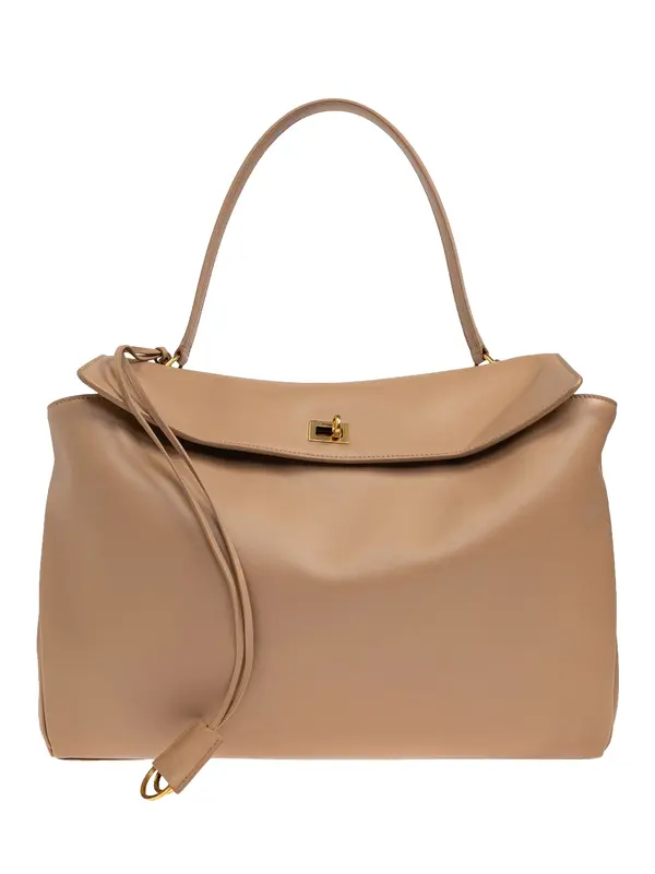 Balenciaga Rodeo Large Handbag - Neutrals