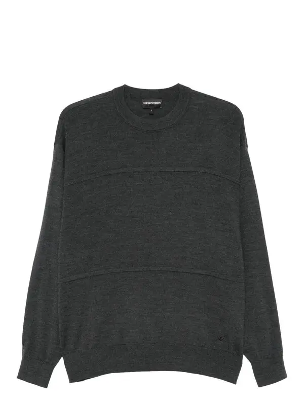 Emporio Armani Wool Sweater - Grey