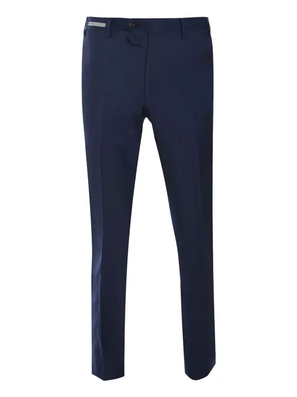 Corneliani Virgin Wool Trousers - Blue