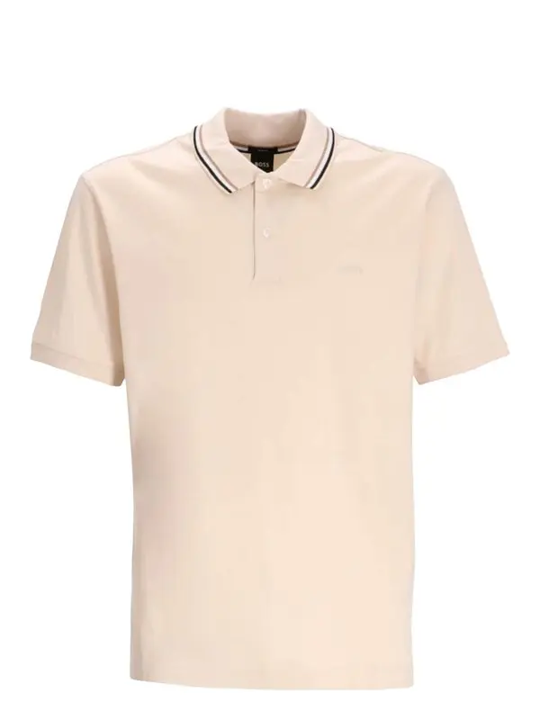 BOSS Cotton Polo Shirt - Neutrals
