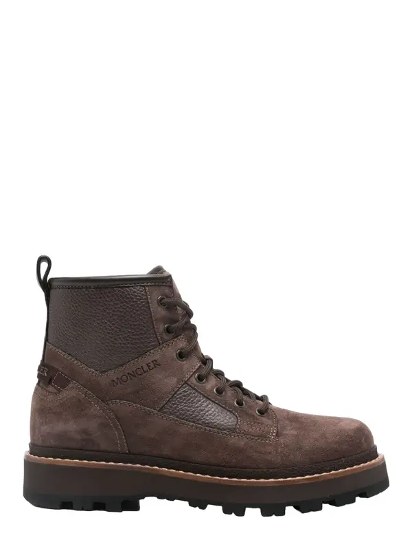 Moncler Peka Camp Boots - Brown