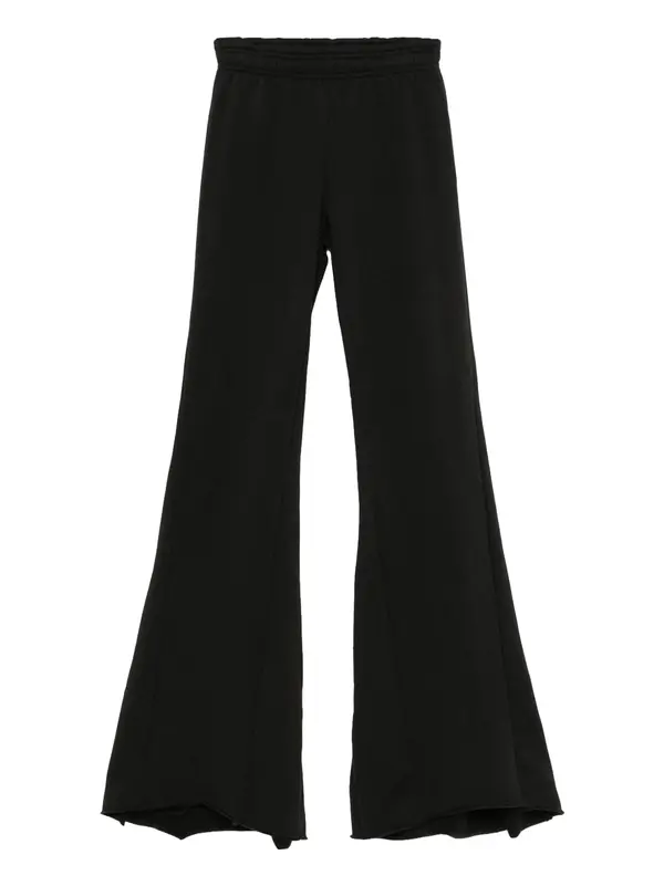 ENTIRE STUDIOS Flared Track Pants - Black