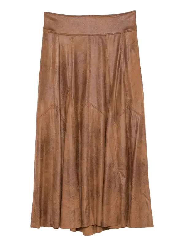 Isabel Marant Genevi Maxi Skirt - Brown