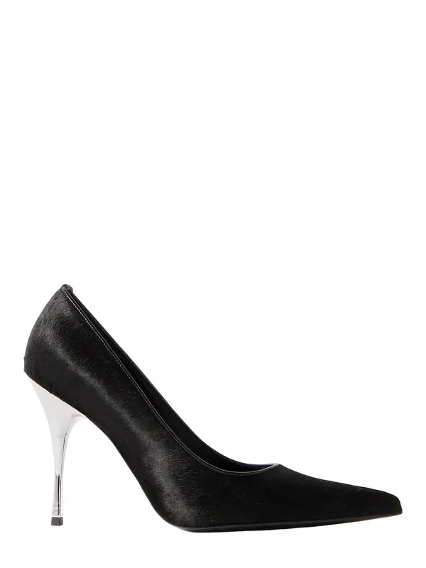 Magda Butrym Pony Hair Pumps - Black