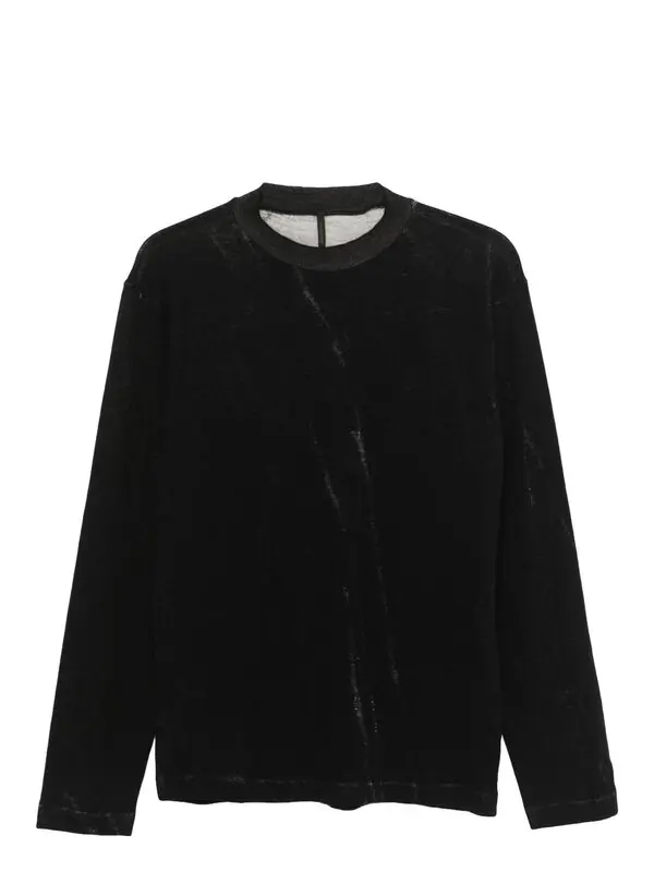 Transit Jacquard Virgin-wool Sweater - Black