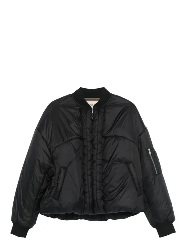 MORDECAI Padded Bomber Jacket - Black