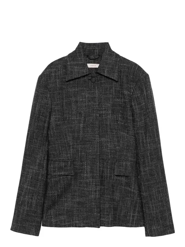 Remain Birger Christensen Mélange Blazer - Black