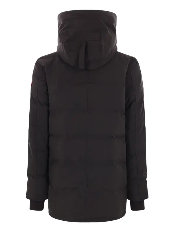 Canada Goose Padded Hooded Jacket - Black