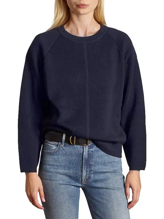 OYUN Modern Merino Wool Sweatshirt - Midnight