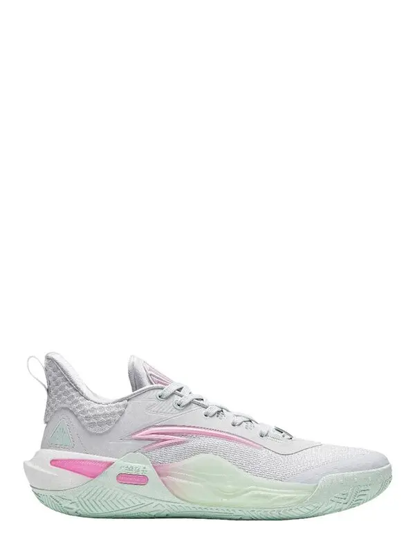 ANTA Kai 1 Speed Athletic Sneakers - Sand Gray/lotus Pink