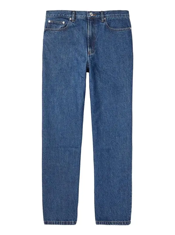 A.p.c. Martin Straight-leg Organic Jeans - Blue
