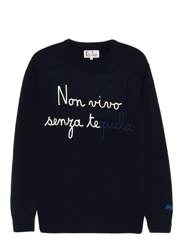 MC2 SAINT BARTH Heron Sweater - Blue