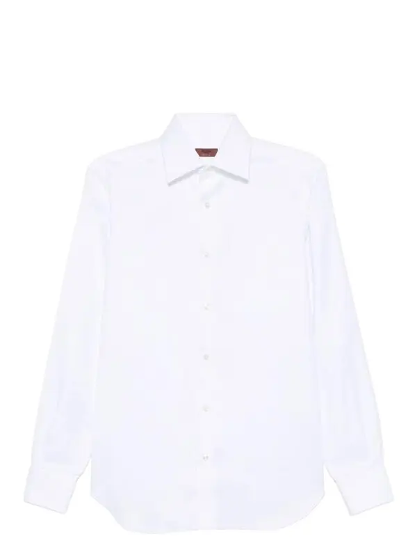 BARBA NAPOLI Cotton Shirt - White