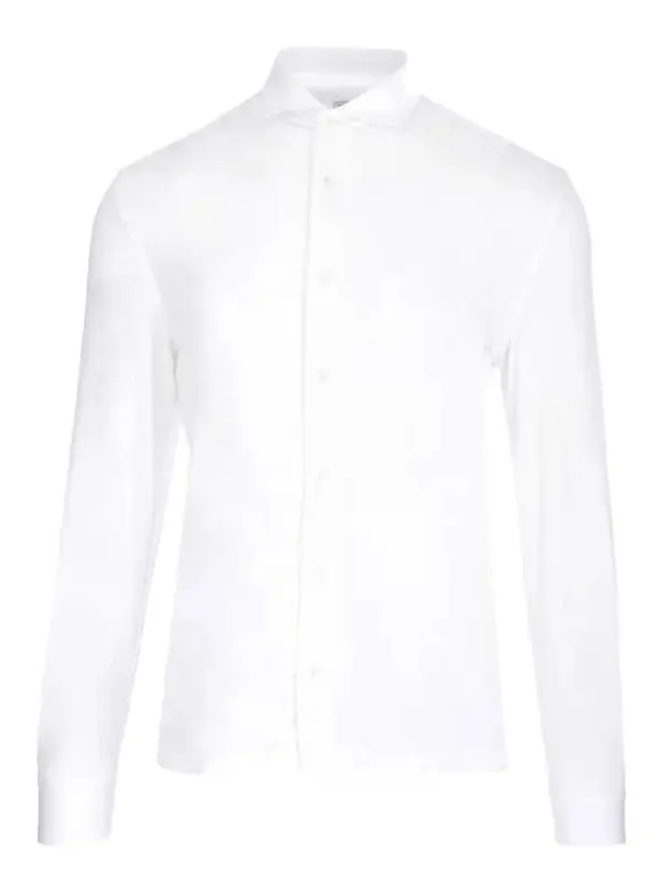 BARBA NAPOLI Cotton Shirt - White