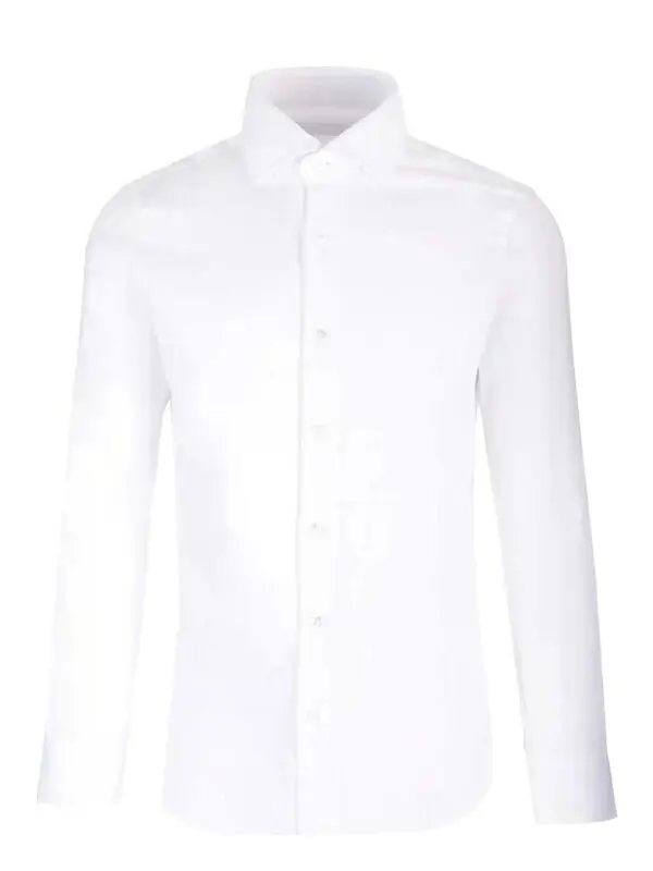 BARBA NAPOLI Cotton Shirt - White