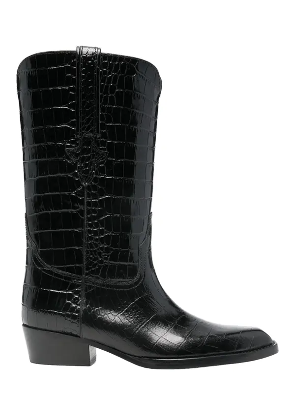 Paris Texas Hilda 35mm Boots - Black
