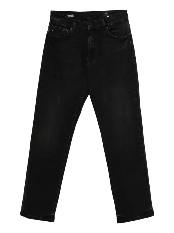 Ag Lanzarote Straight-leg Jeans - Black