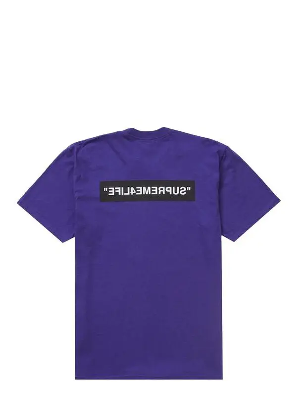 Supreme 4 Life Tee Shirt - Purple