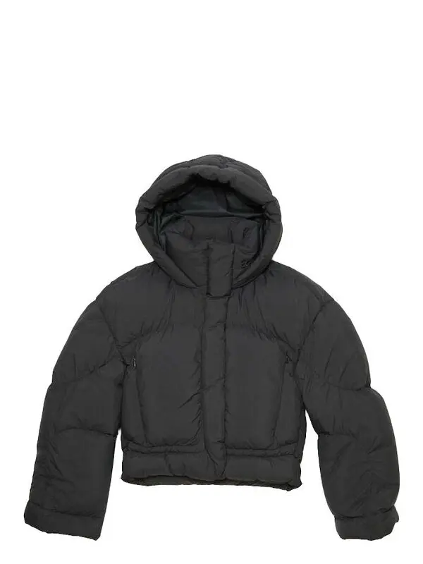 Acne Studios Hooded Puffer Jacket - Black