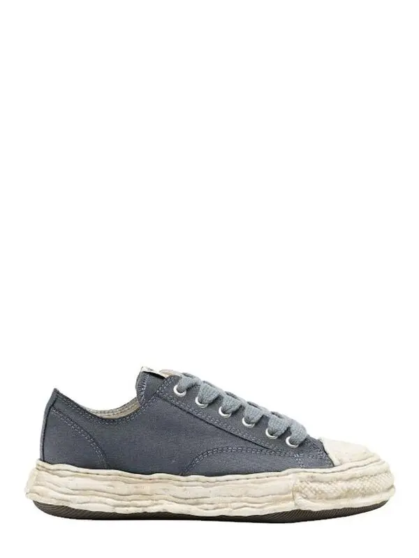 Mihara Yasuhiro Peterson 23 Og Sole Canvas Low Top Sneaker - Black