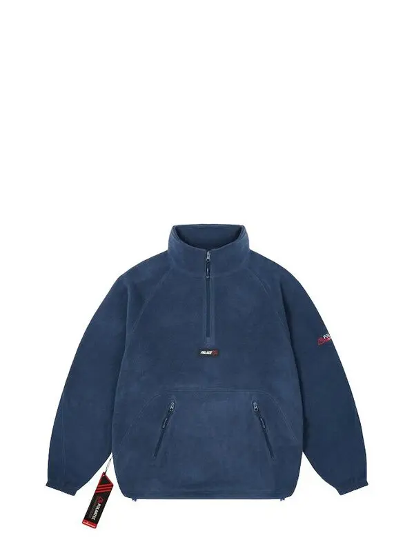 PALACE Polartec 1/2 Zip Fleece Jacket - Navy Blue