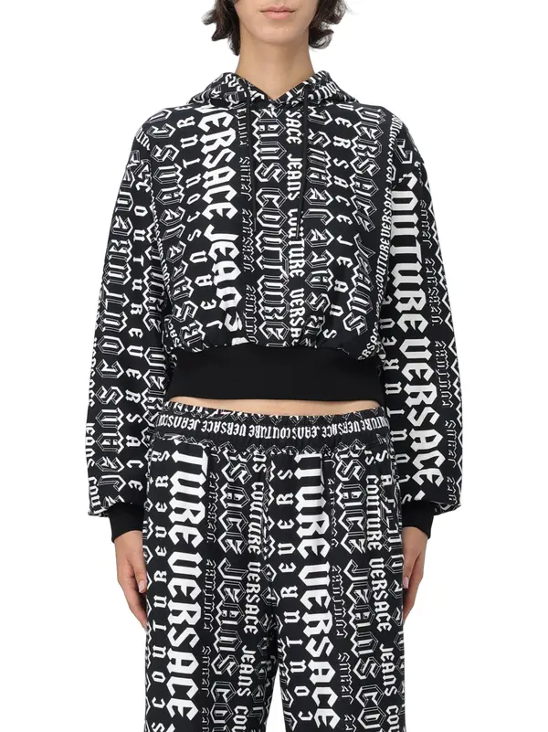 Versace Printed Sweatshirt - Black