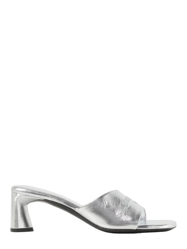 Balenciaga Heeled Sandal - Silver