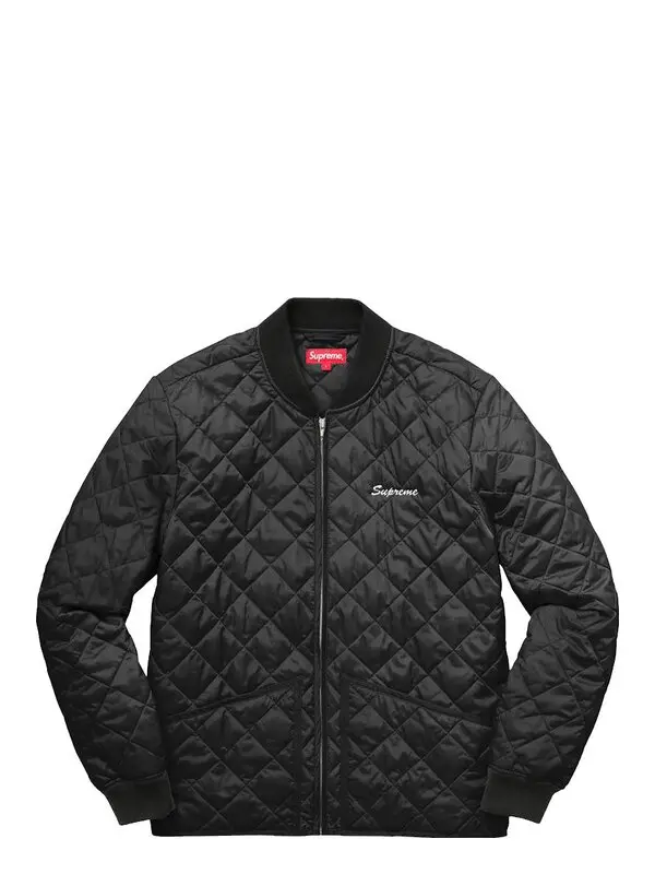 Supreme Zapata Quilted Work Jacket - Black