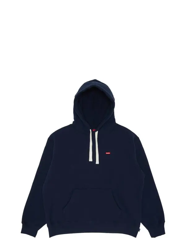 Supreme Small Box Drawcord Hooded Sweatshirt - Blue