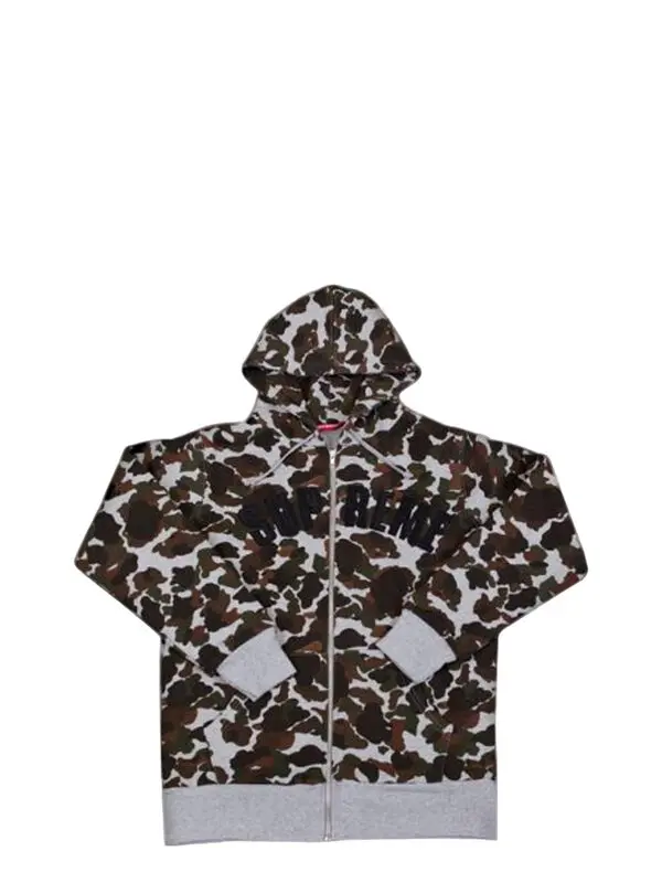 Supreme Arc Logo Thermal Zip Up - Multicolor
