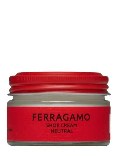 FERRAGAMO Shoe Care Cream - White / Pink