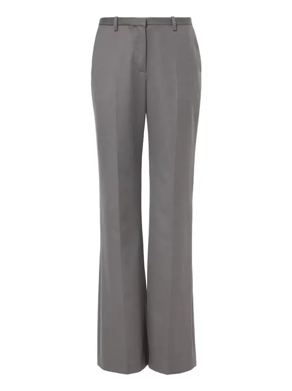 THE FRANKIE SHOP Lyra Flared Trousers - Green