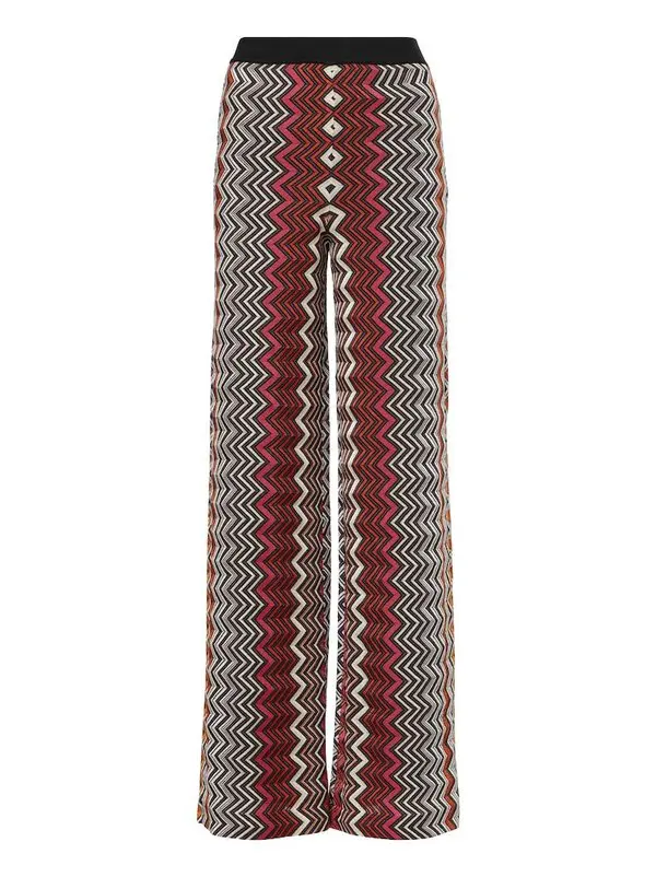 Missoni Wide-leg Pants - Multicoloured