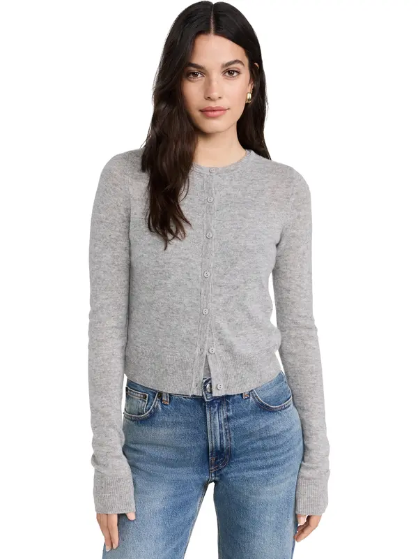 Joe's Jeans The Dani Cashmere Cardigan - Heather Grey