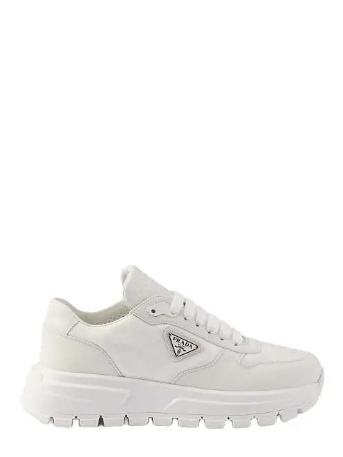 Prada Prax 01 Re-nylon Low-top Sneakers - White