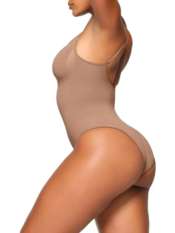 SKIMS Seamless Sculpt Brief Bodysuit - Sienna