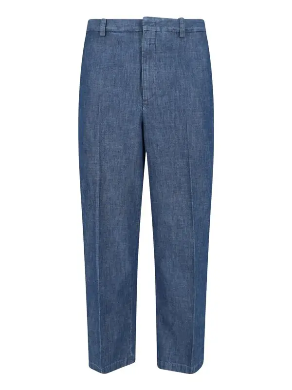 JIL SANDER Trousers - Blue