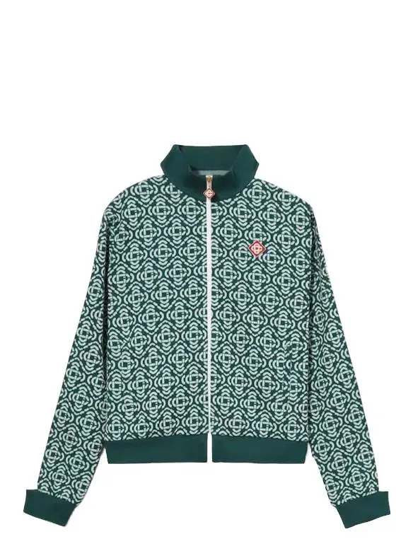 Casablanca Monogram Track Jacket - Green