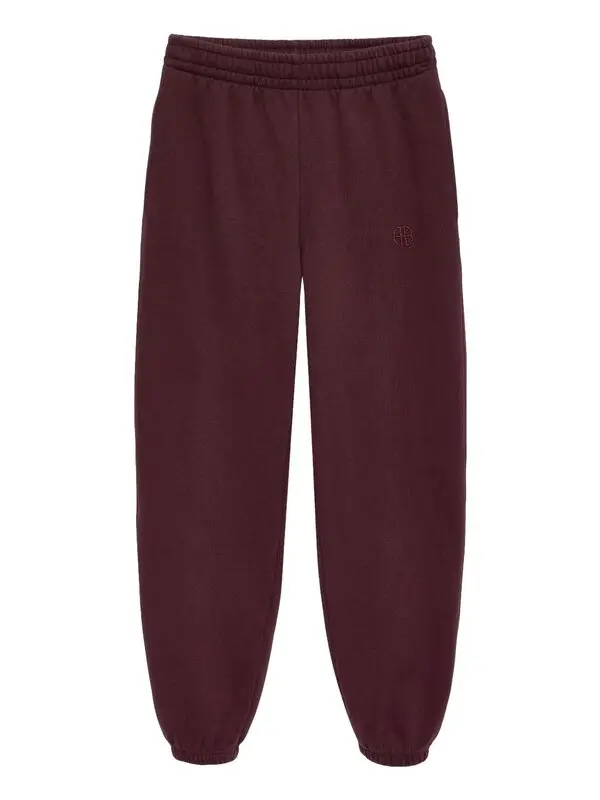 ANINE BING Karter Track Pants - Red