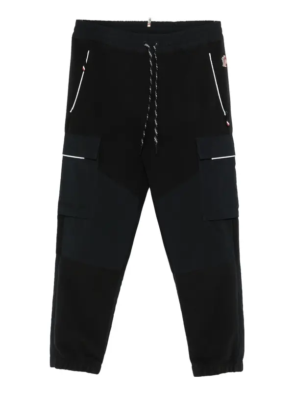 Moncler Fleece Track Pants - Black