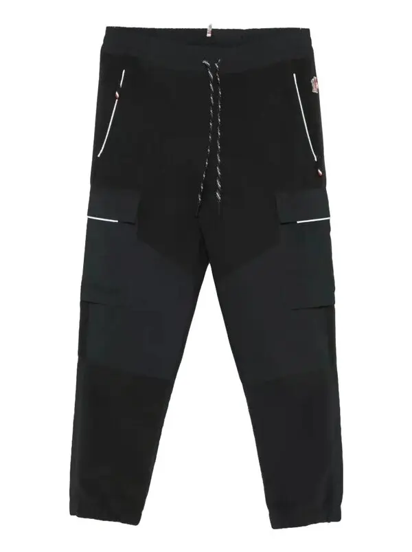 Moncler Fleece Track Pants - Black