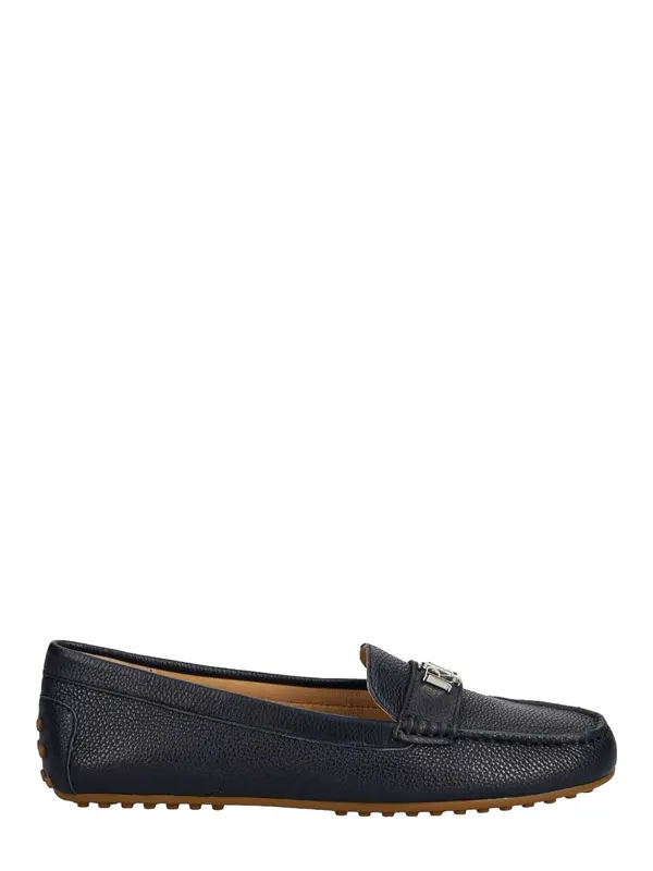 Ralph Lauren Barnsbury Leather Driving Shoes - Blue