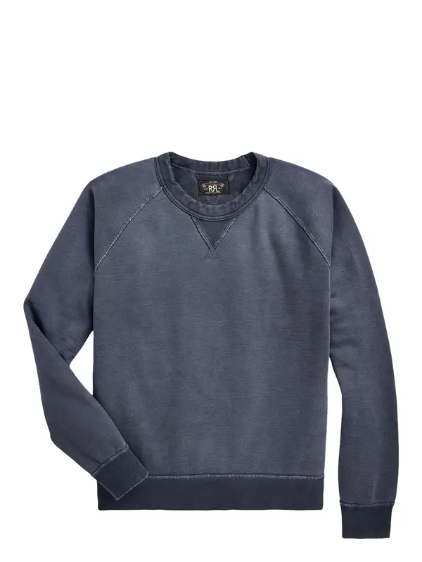 Ralph Lauren Crew-neck Cotton Sweater - Blue