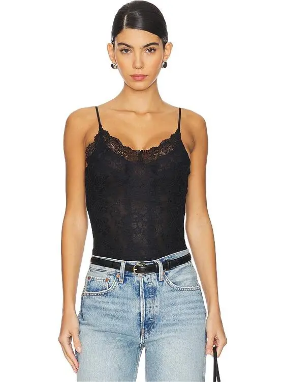 ALLSAINTS Monica Lace Bodysuit - Black