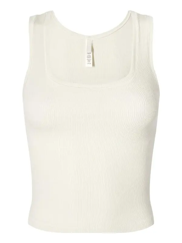 SKIMS Cotton Rib Tank - Bone