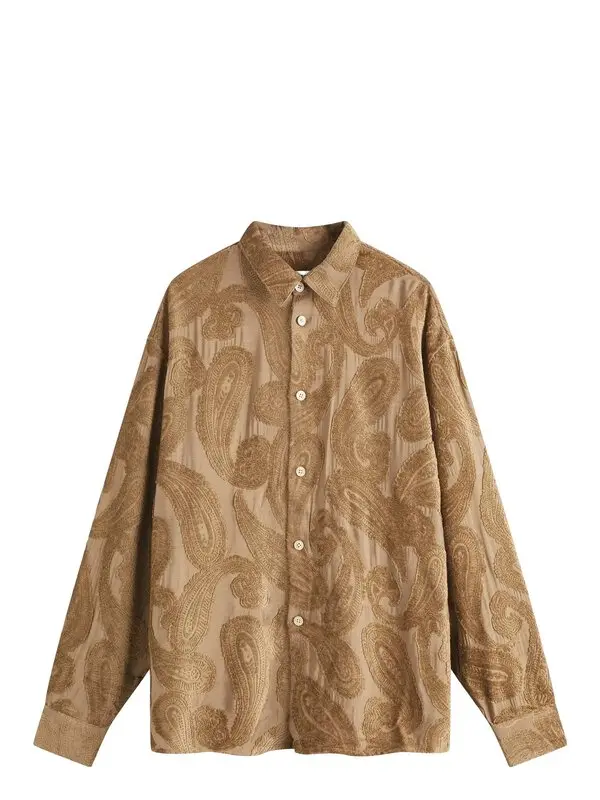 A KIND OF GUISE Derbin Shirt - Velvet Paisley