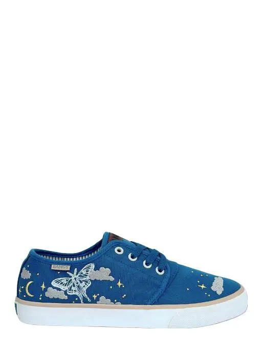 BANGS SHOES Enchanted Skylight Low Top Sneaker - Navy Blue