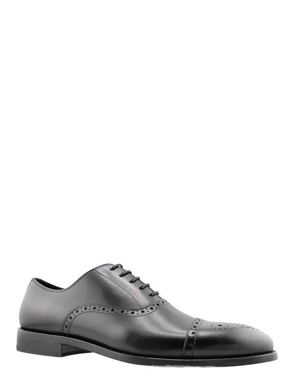 Gordon Rush Bennett Cap Toe Oxford Dress Shoes - Black