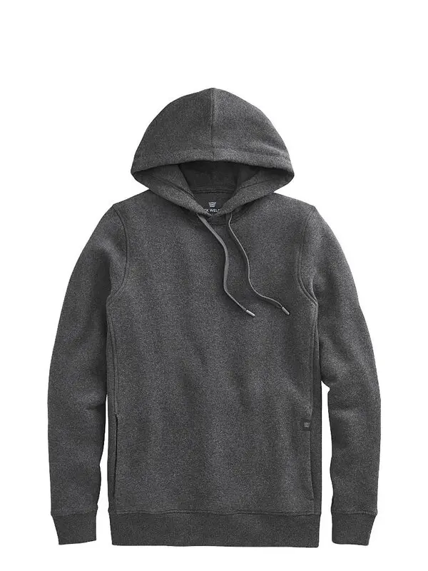 Mack Weldon Ace Pullover Hoodie - Charcoal Heather